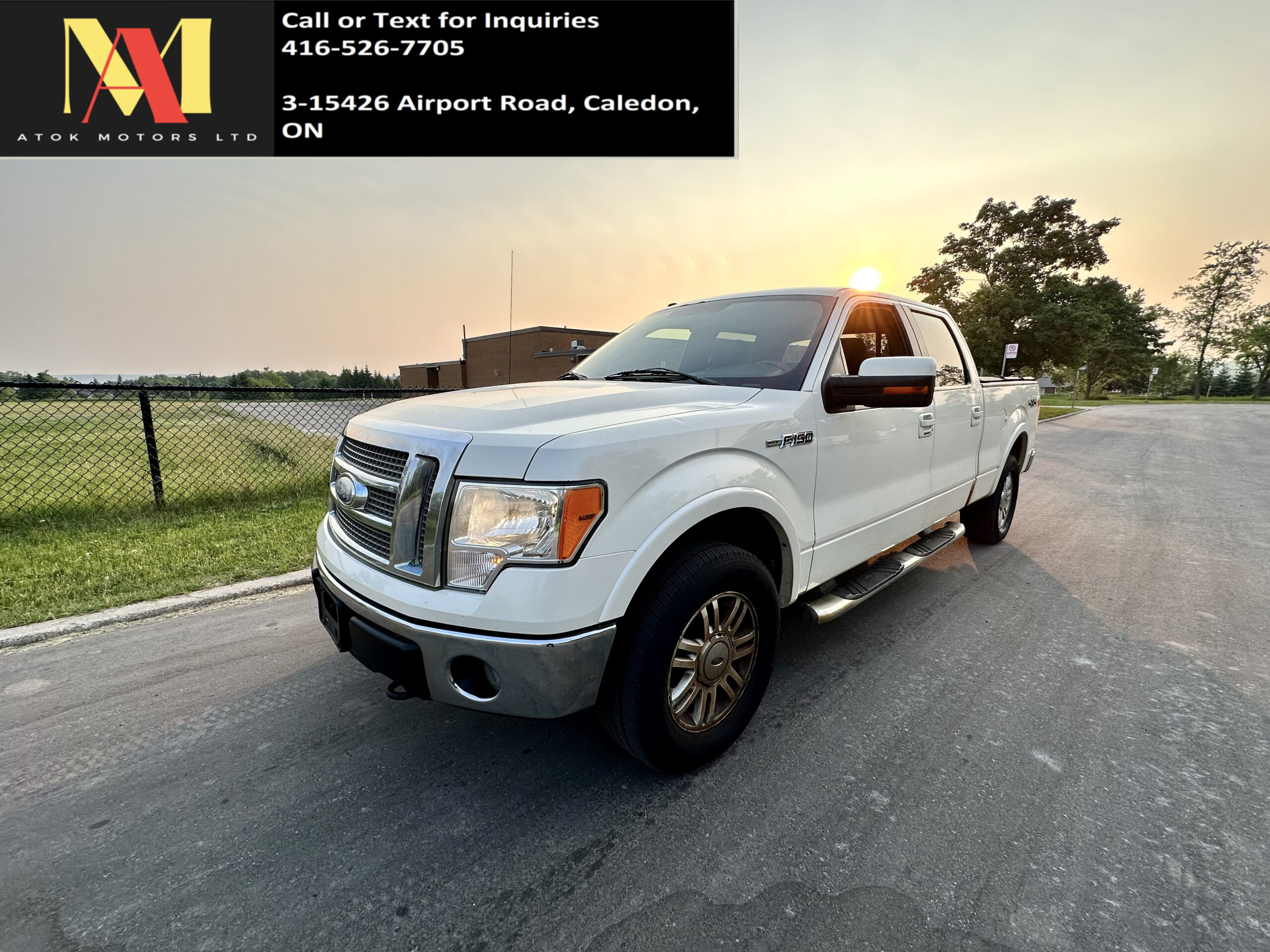 2009 Ford F-150 LARIAT 4X4 258K Heated Cooled Seats REMOTE START – ATOK ...